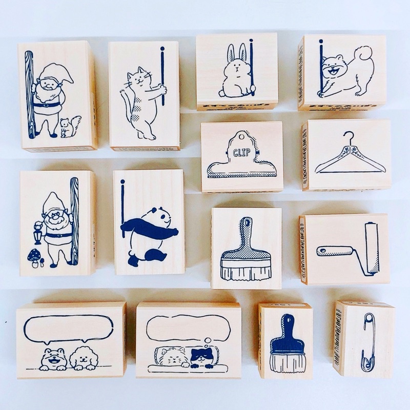 Beverly 紙膠帶的好朋友 木質印章系列 共14款 ( TSW-082~TSW-095 ) | 蝦皮購物