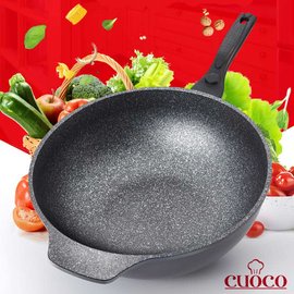【韓國製造】 CUOCO 超大容量鈦晶岩不沾鍋大寶鍋 34cm 特殊單賣鍋子賣場 #不含鍋蓋# | 蝦皮購物