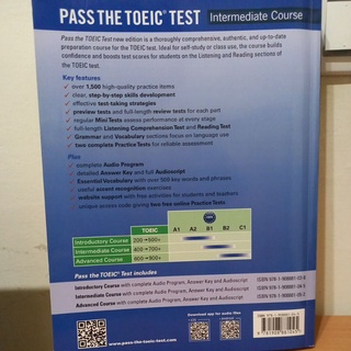 PASS THE TOEIC TEST INTERMEDIATE COURSE | 蝦皮購物