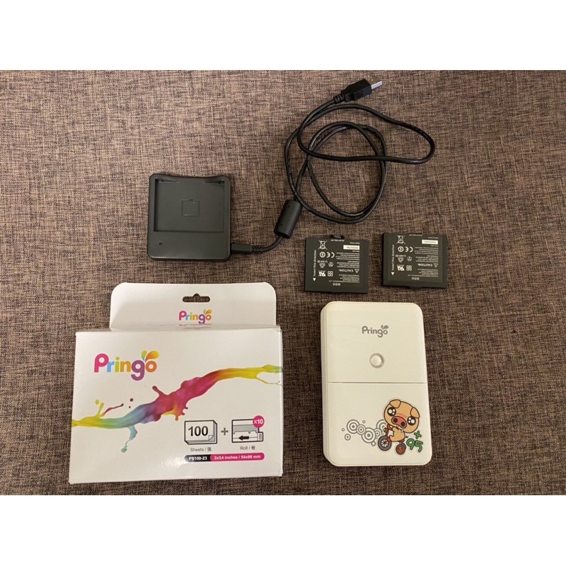 二手 Pringo P231 相印機 含100張相紙跟10捲色帶 | 蝦皮購物