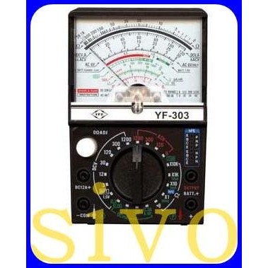 TENMARS YF303 YF-303 指針式三用錶 30年老品牌宇鋒(世駿) | 蝦皮購物