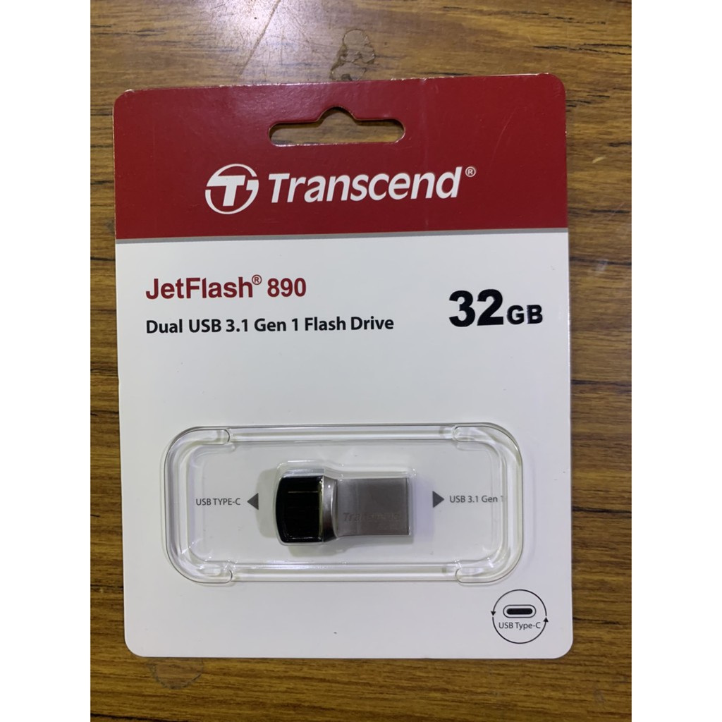 .點子電腦-北投.. 創見Transcend JetFlash 890 32G OTG隨身碟 Type-c介面380元 | 蝦皮購物