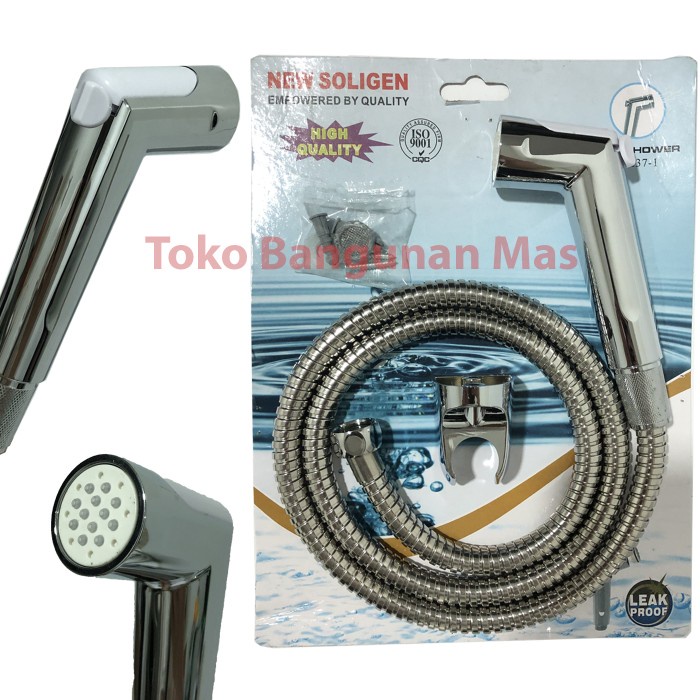全新 Jet Shower Set Head SOLIGEN Washer 坐便器鍍鉻不銹鋼 TOP | 蝦皮購物
