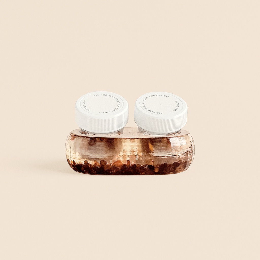 俄羅斯 Creative Ink Holders Double Original 雙口墨水瓶組: 琥珀 | 蝦皮購物