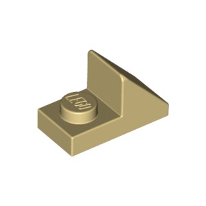 [樂磚庫] LEGO 15672 斜形 基本型 米色 1x2(45°) 4624988 6069165 | 蝦皮購物