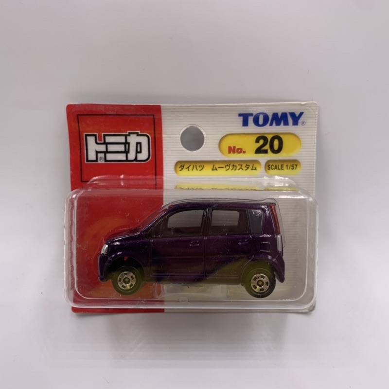 Tomica No.20 DAIHATSU MOVE CUSTOM 舊藍標 | 蝦皮購物