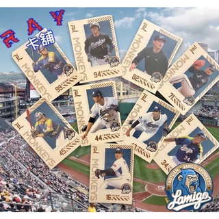 2017 中華職棒 LAMIGO MONKEYS 桃猿隊 球員卡 普卡 隨便賣 | 蝦皮購物