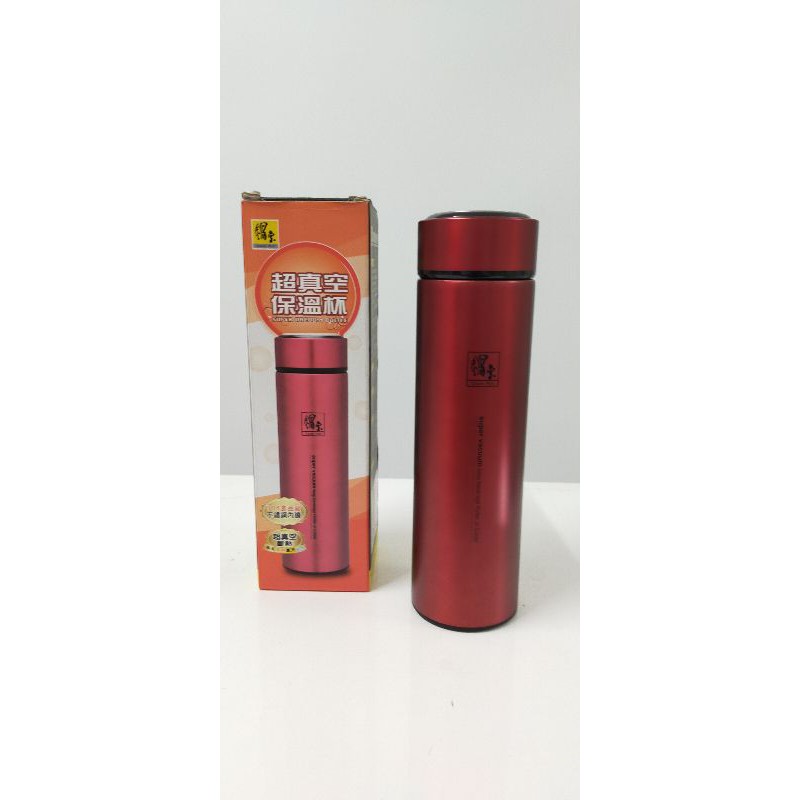 【廚房】鍋寶 超真空保溫瓶 304不繡鋼 490ml 紅色 全新 僅一個 | 蝦皮購物
