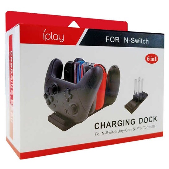 【兩隻臘腸】 JoyCon+PRO手把 充電 Switch NS JC Joy-Con 充電座 手把充電 手把 DOBE | 蝦皮購物