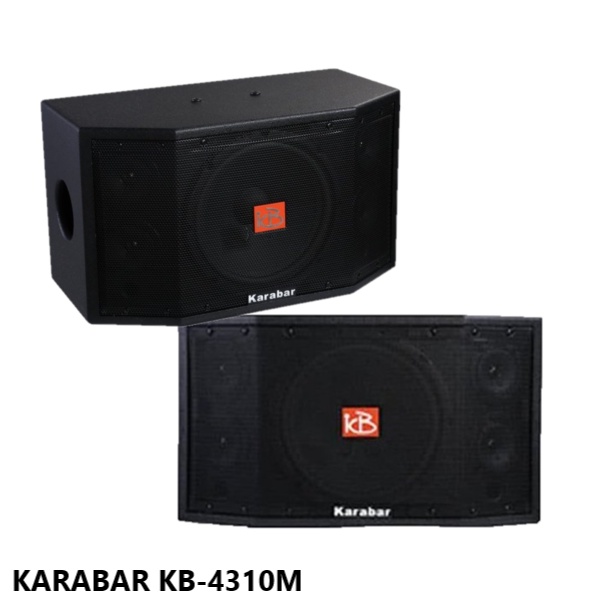 永悅音響 KARABAR KB-4310M 卡拉OK喇叭(對)全新公司貨 歡迎+聊聊詢問(免運) | 蝦皮購物