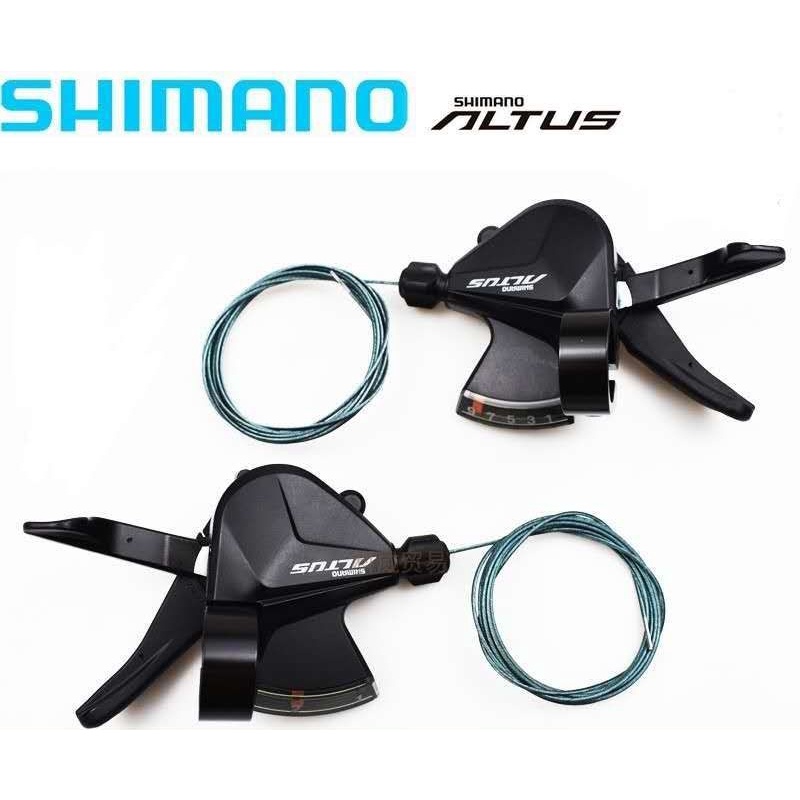 SHIMANO ALTUS SL-M310 3x8 3x9速分離式變速把手登山車變速撥把 | 蝦皮購物