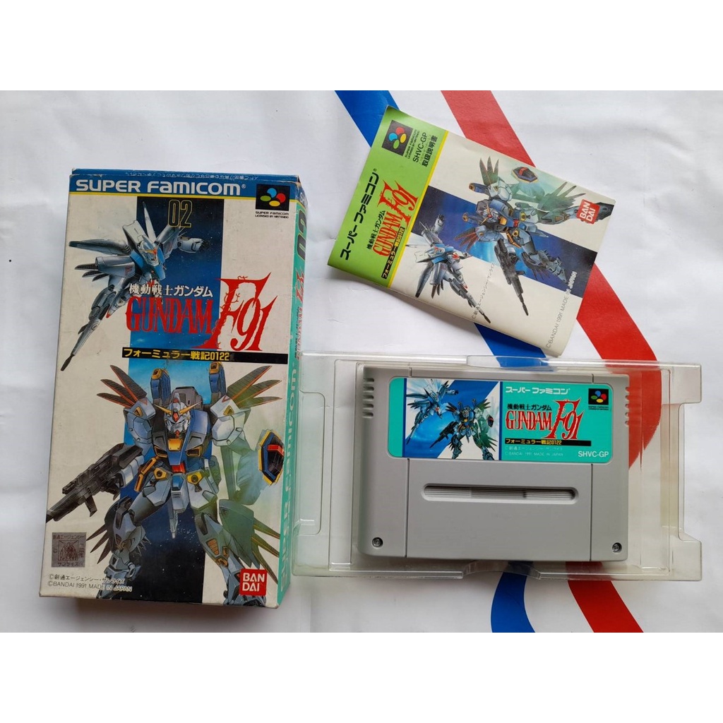 SFC日版盒裝卡帶 機動戰士鋼彈F91〈小N 二手店#B31〉出清特賣 | 蝦皮購物