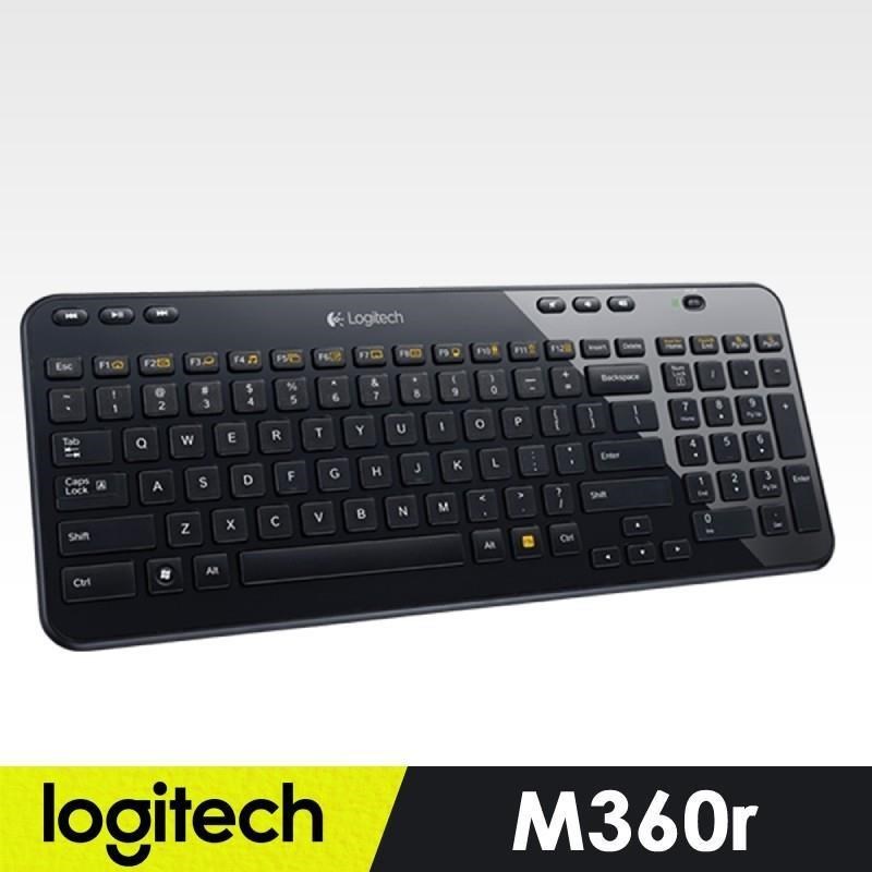 【衝評限時特價】羅技 logitech K360r 無線鍵盤 Unifying 全新台灣公司貨 中文 | 蝦皮購物