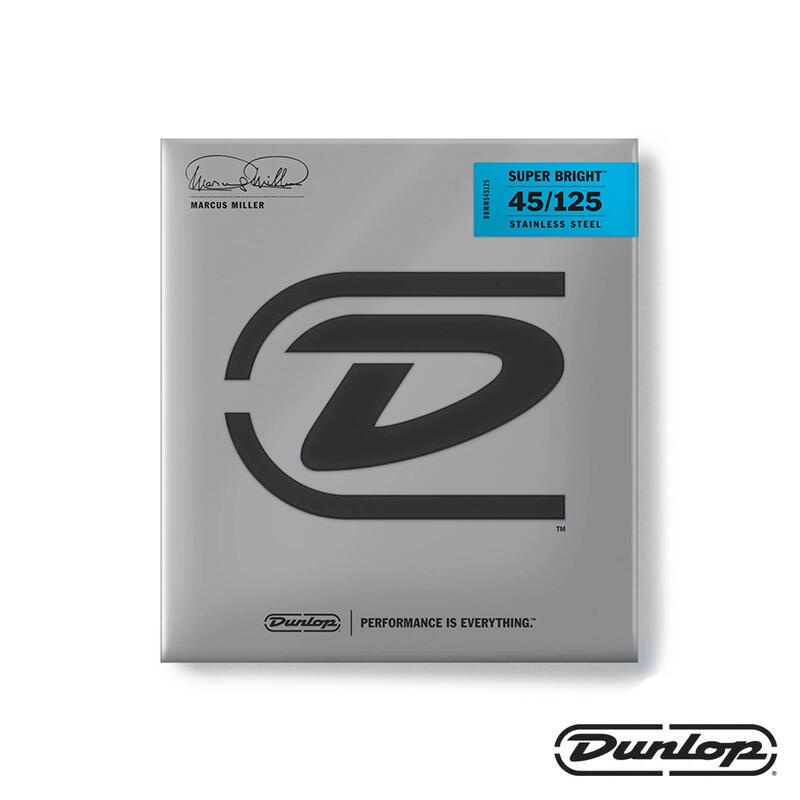 Dunlop DBMMS45125 Marcus Miller 貝斯弦 五弦 45-125 【又昇樂器.音響】 | 蝦皮購物
