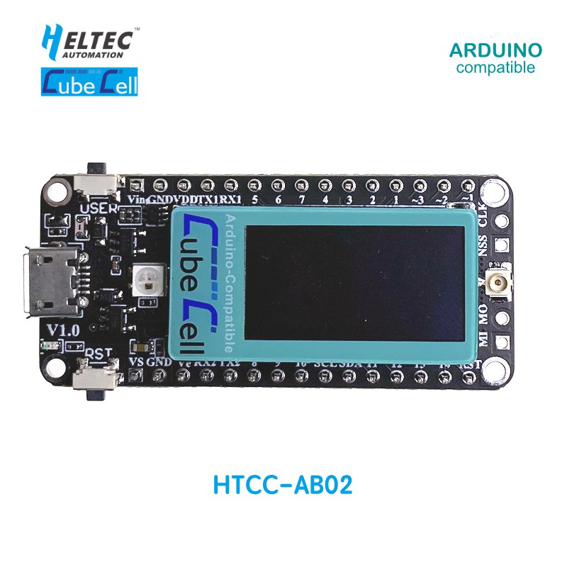 HTCC-AB02 (CubeCell Heltec Arduino LoRa 開發板) | 蝦皮購物