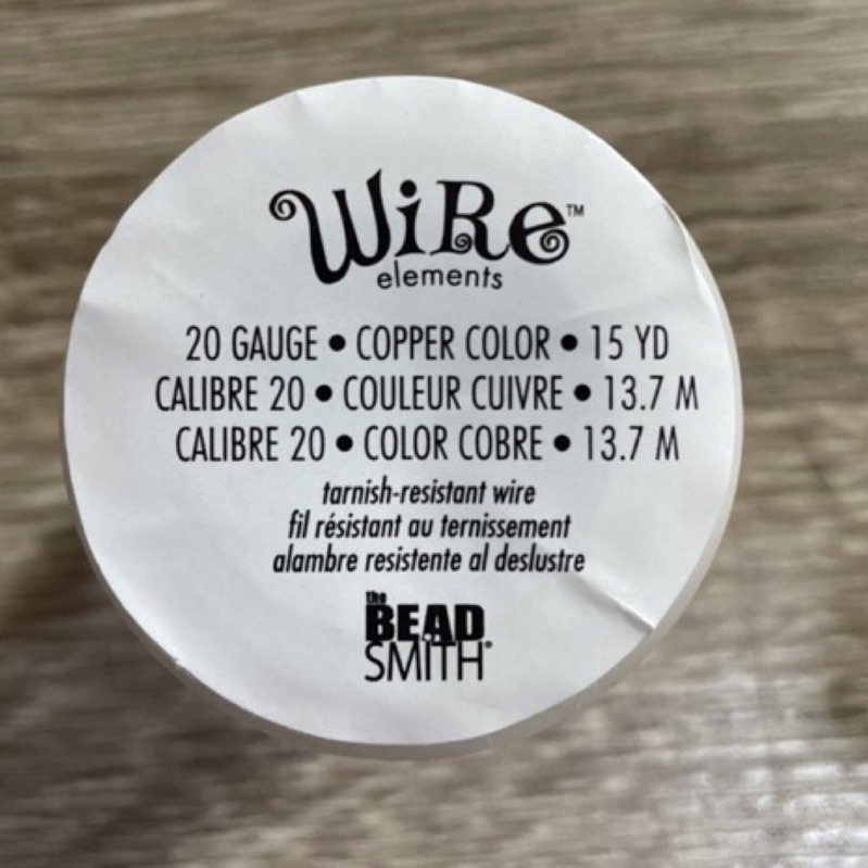 美國 BEADSMITH WIRE ELEMENT -銅(Copper)-半硬圓線-20G-無大標籤版-現貨 | 蝦皮購物