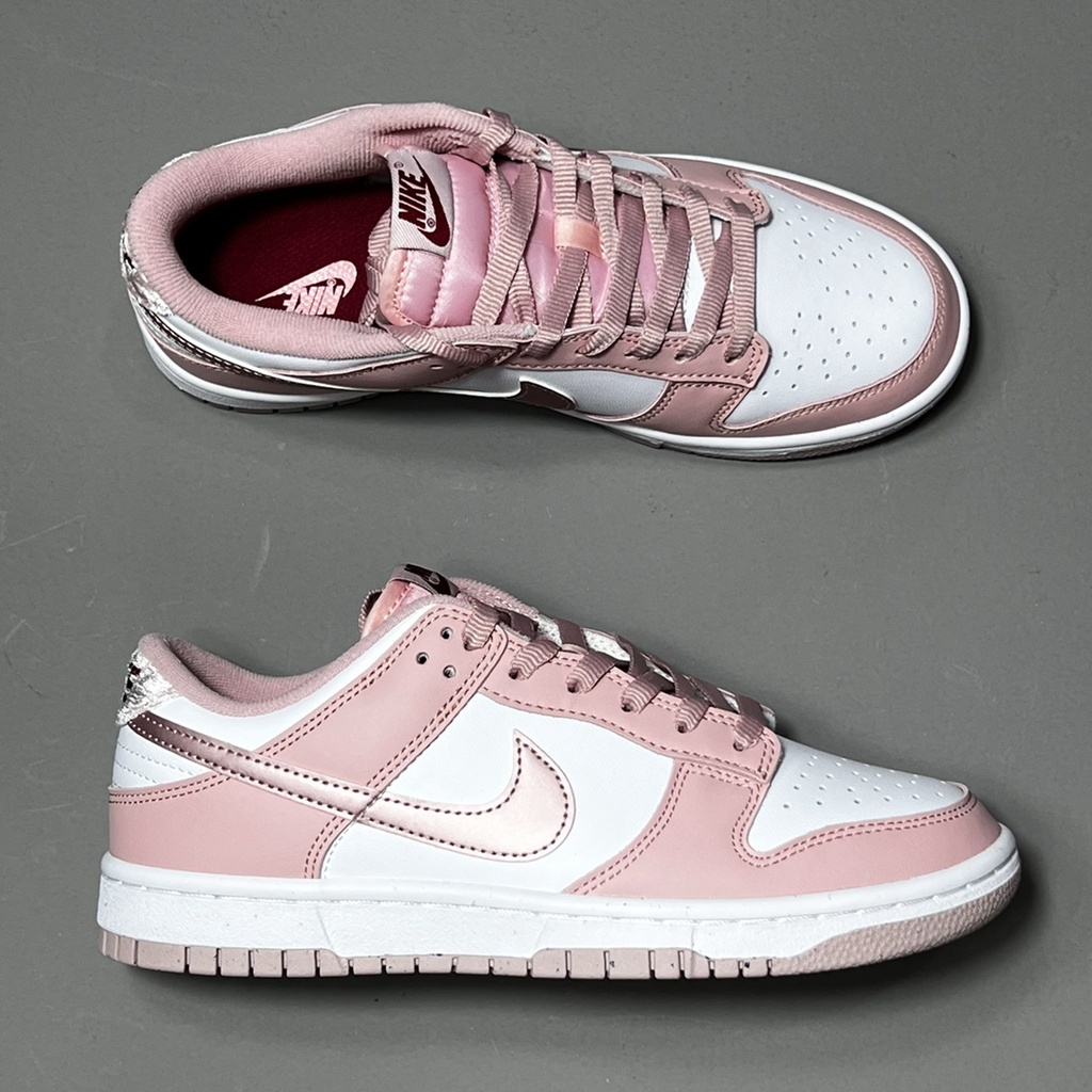 免運 Nike Dunk Low Pink Velvet Dunk 櫻花粉 小情人節 粉白 DO6485-600 | 蝦皮購物