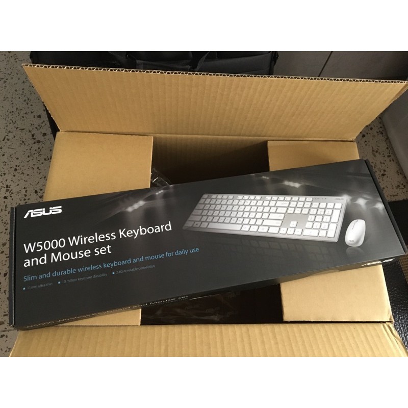 asus w5000 無線鍵盤滑鼠組 | 蝦皮購物