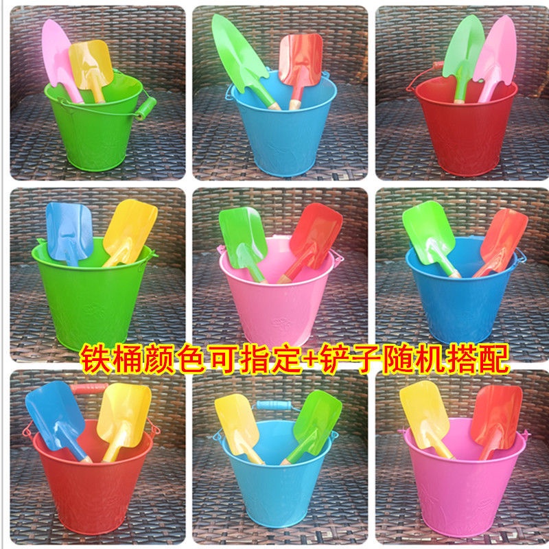 【優選好物】兒童雪地玩雪沙灘玩具鐵鏟三件套鐵桶鏟子園藝盆栽工具花園種植鏟jioyh c4J5 | 蝦皮購物