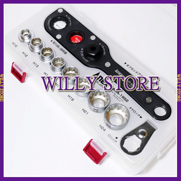 【WILLY STORE】日本ANEX AOA-19 AOA-19S1 AOA-19S2 轉換延長扳手 L型角度轉換器 | 蝦皮購物