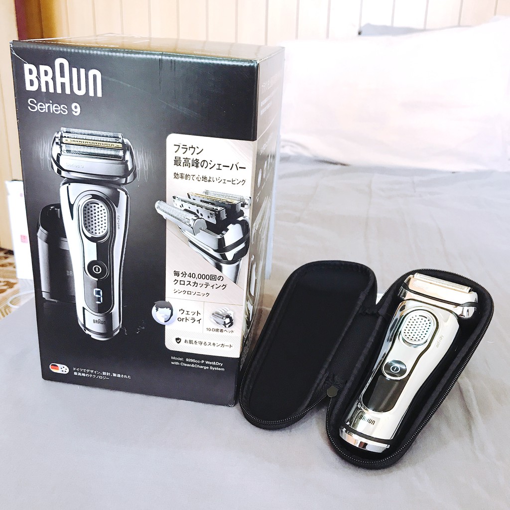 「全新未使用」便宜出售 德國百靈 BRAUN 9系列 9295cc 音波電動刮鬍刀 台灣電壓插頭 德國製 國際保固一年 | 蝦皮購物