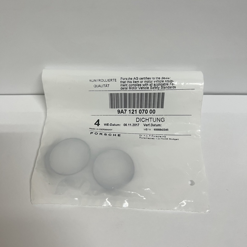 【嘉睿JR】9A712107000 PORSCHE保時捷 機油冷卻器油封 純正原廠 | 蝦皮購物