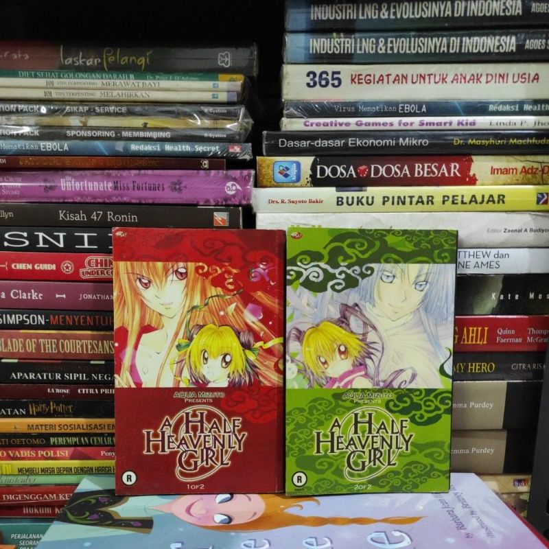 Komik 原創天上的半天堂女孩 1-2 AQUA MIZUTO KOMIK 使用 | 蝦皮購物