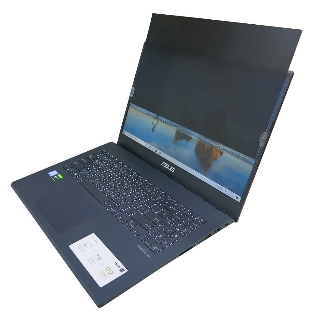 【Ezstick】ASUS K571 K571GT NB 筆電 抗藍光 防眩光 防窺片 | 蝦皮購物