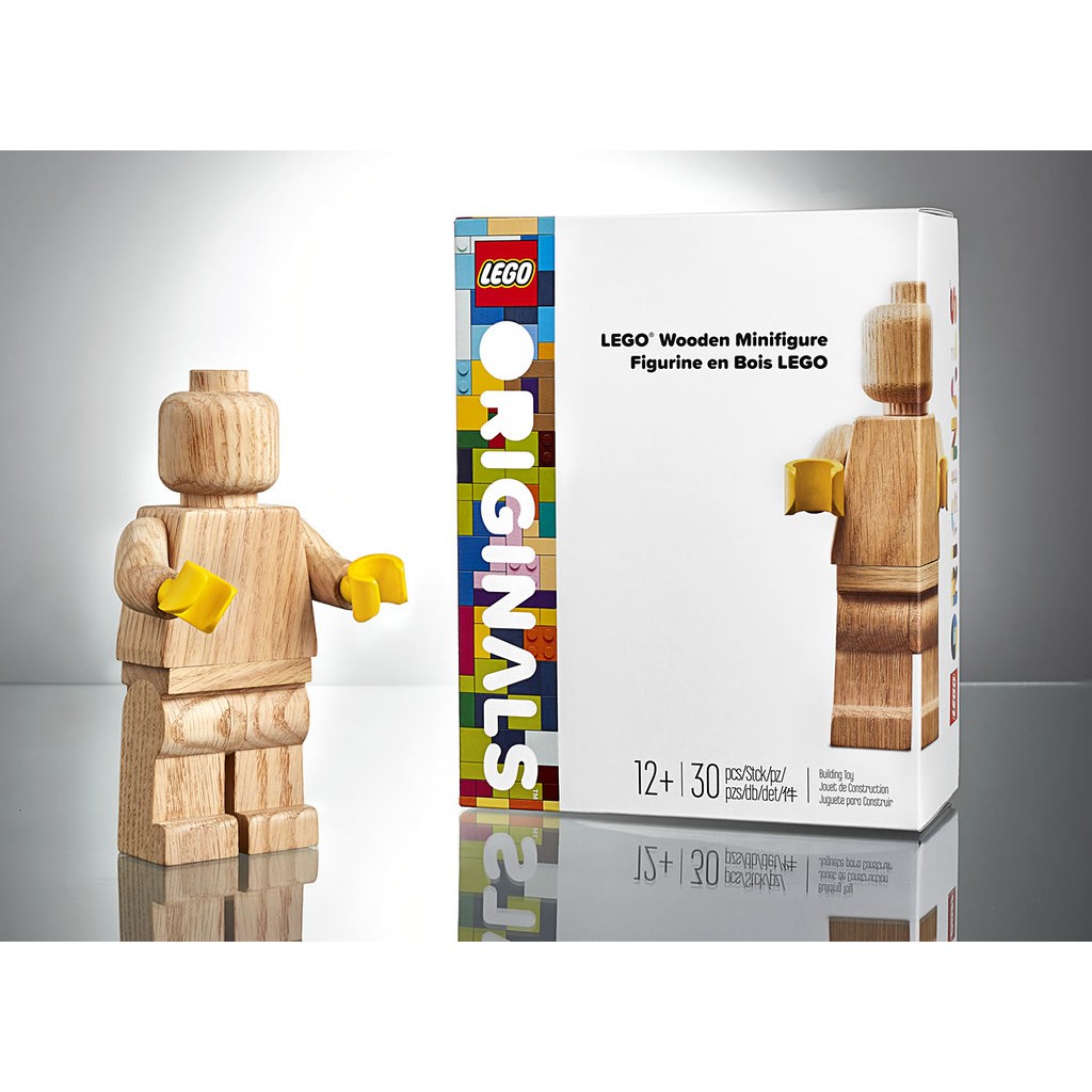 現貨 樂高 LEGO 853967 樂高 大型 木製人偶 Wooden Minifigure 積木 全新未拆 官方貨 | 蝦皮購物