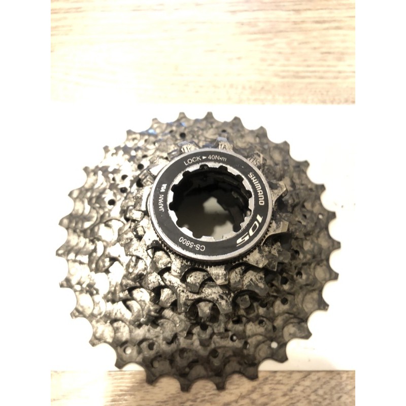 SHIMANO 105 CS-5800 11速飛輪 齒輪 11-28T+後變+鏈條 | 蝦皮購物