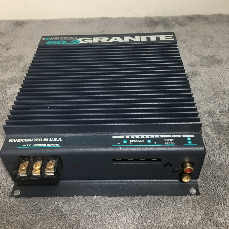 阿皓汽車音響批發!! 售 soundstream granite 60.2 兩聲道擴大機 | 蝦皮購物
