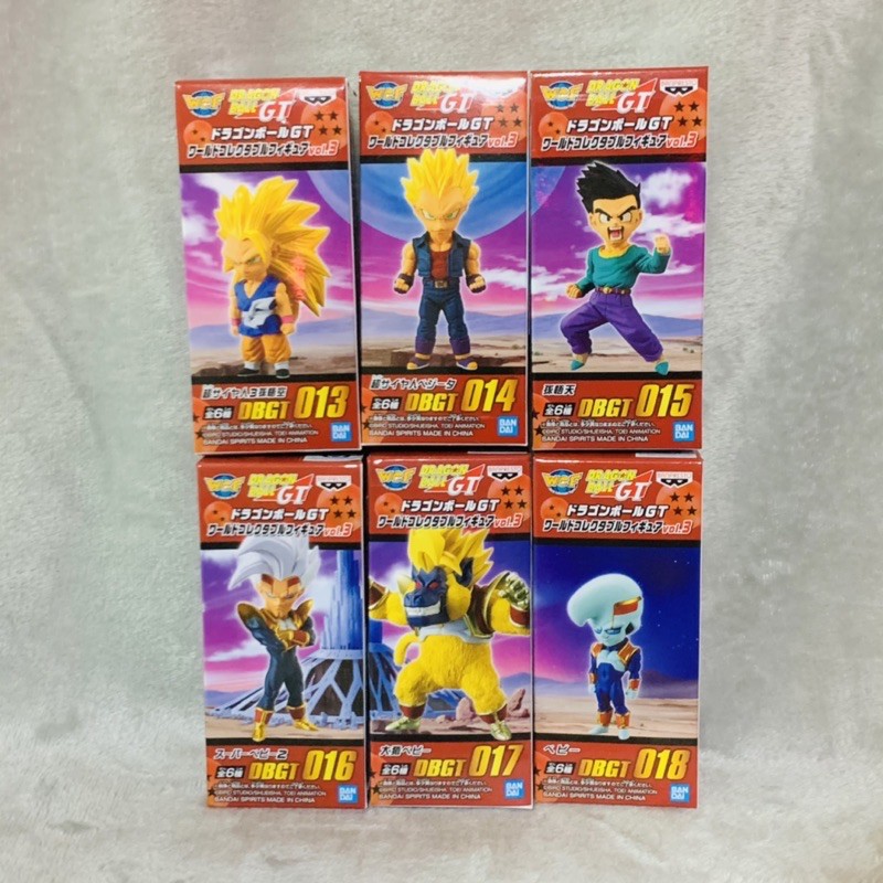 全新 代理版 海外限定 Dragon ball 七龍珠 GT wcf vol. 3 超三 小悟空 達爾 悟飯 貝比 大猿 | 蝦皮購物