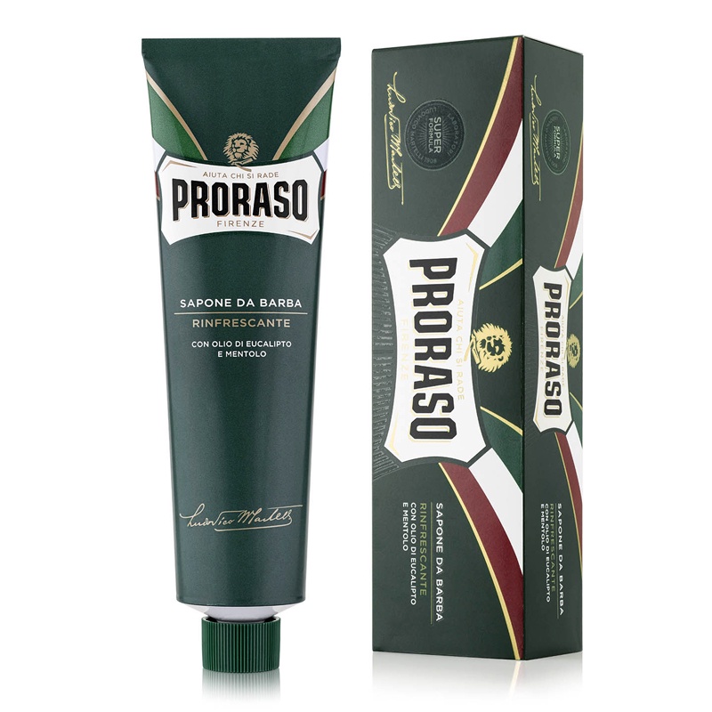 Proraso 薄荷涼感 刮鬍膏（綠標）刮鬍泡 刮鬍皂 剃鬚膏 剃鬚泡 刮鬍乳 刮鬍凝膠 刮鬍霜 刮鬍露 剃鬚皂 刮鬍油 | 蝦皮購物