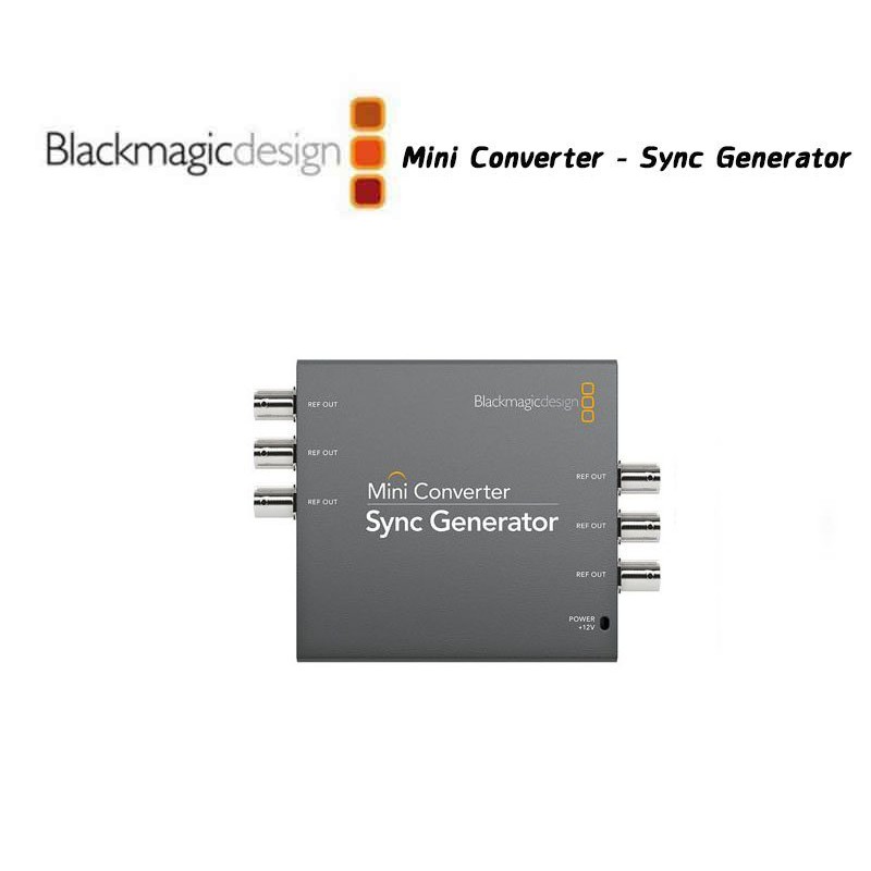 【EC數位】Blackmagic 黑魔法 Mini Converter Sync Generator 迷你轉換器 | 蝦皮購物