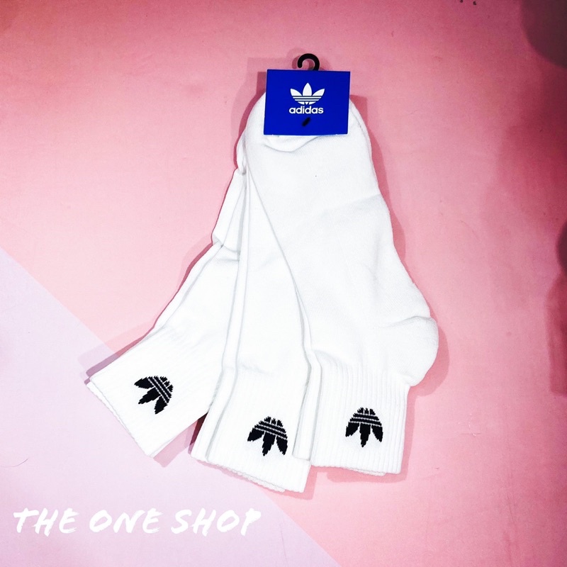 TheOneShop adidas MID ANKLE SOCKS 愛迪達 襪子 短襪 運動襪 白襪 白色 FT8529 | 蝦皮購物