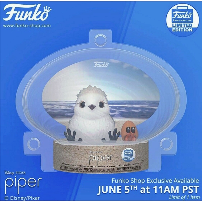 ArtLife @ FUNKO POP Disney Pixar PIPER Funko Shop 限定版 小鷸初登場 | 蝦皮購物