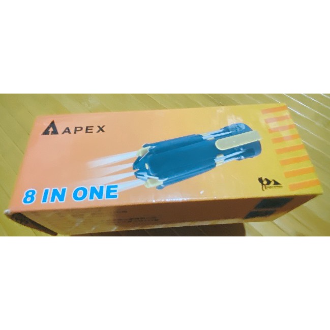 Apex 8合一工具組 8合1 8 In One Lh Qc178 螺絲起子 Led手電筒 蝦皮購物