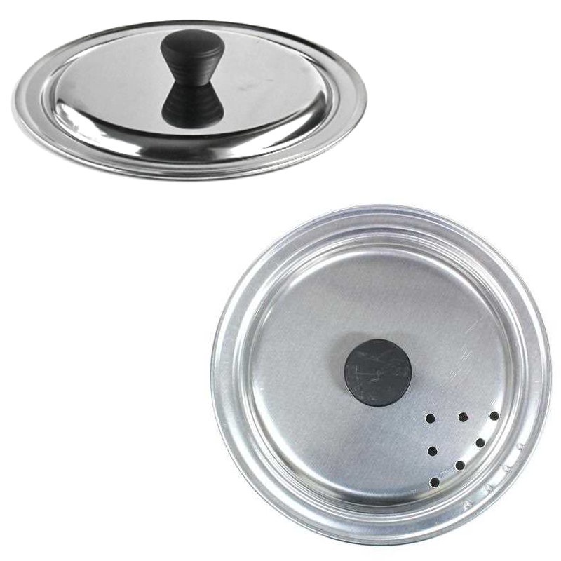 asdfkitty*日本製 ECHO 不鏽鋼雪平鍋蓋 可瀝水不鏽鋼鍋蓋-適用16~18公分的鍋子 | 蝦皮購物