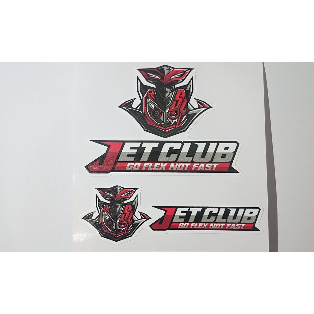 《JET CLUB車系"新JET貼紙"》JET JETS JETSR JETCLUB | 蝦皮購物