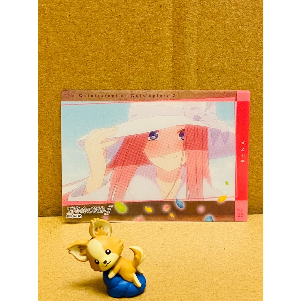 全新現貨 正版 五等分的新娘 五等分的花嫁 ensky 塑膠 透明 收藏卡 人物卡 場景卡 | 蝦皮購物