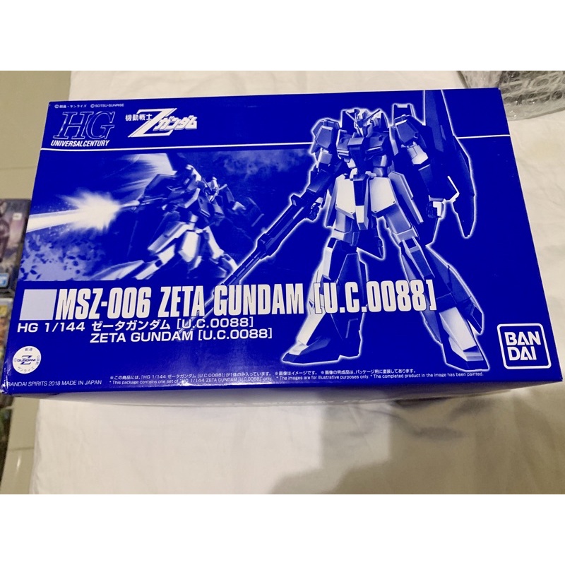 現貨 Bandai HG HGUC MSZ-006 ZETA GUNDAM III Z鋼彈（0088版） | 蝦皮購物