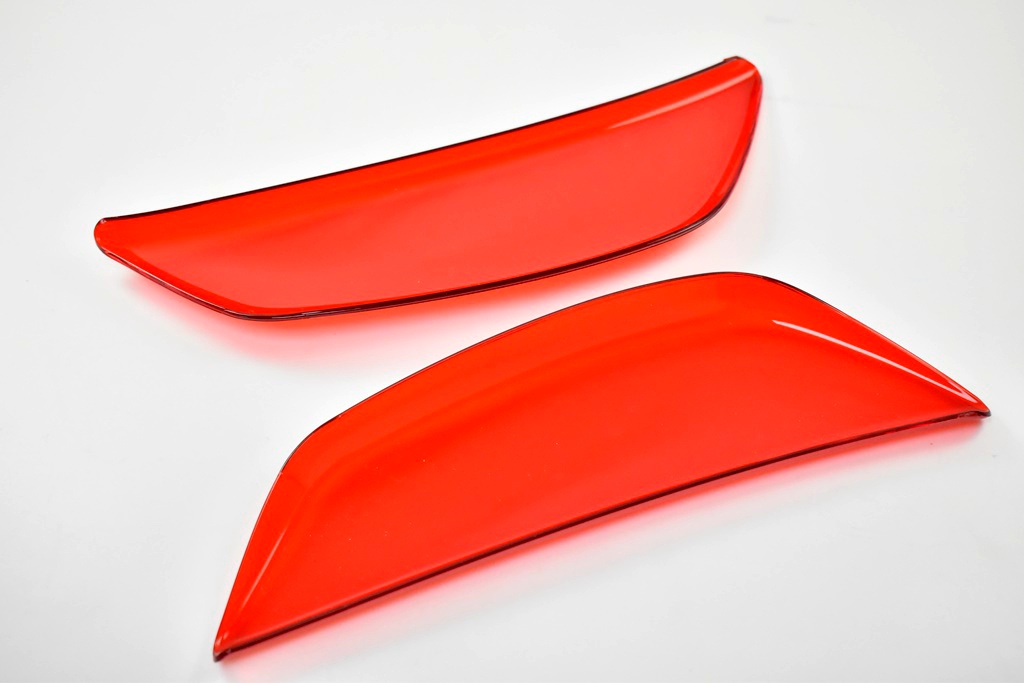 EPIC | 紅色 前方向燈貼片 方向燈 轉向燈 前方向 改色貼片 燈殼 貼片 適用於 FORCE2.0 FORCE | 蝦皮購物