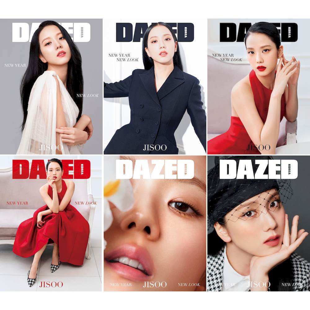KPM-現貨 DAZED & CONFUSED (KOREA) 1月號 2022 六封面 Jisoo 黃寅燁 韓國雜誌 | 蝦皮購物