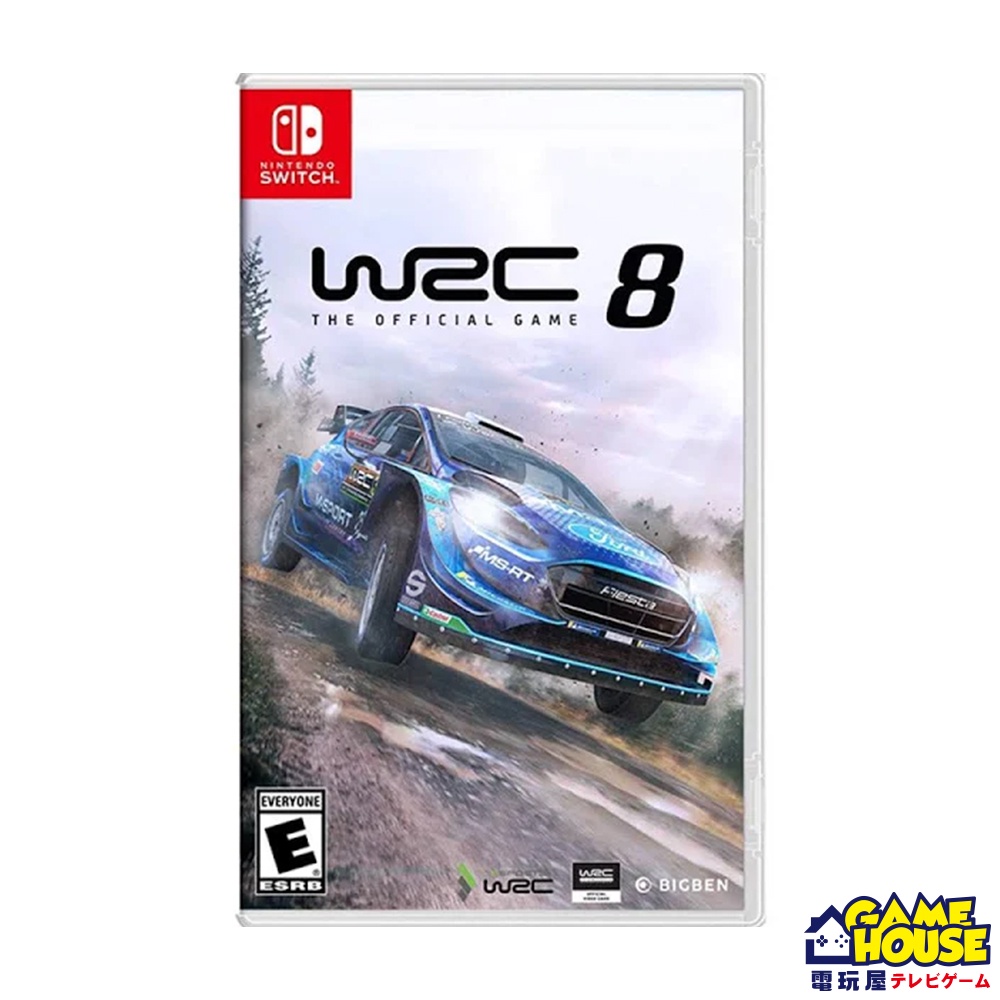 【電玩屋】NS Switch 世界越野冠軍賽 8 WRC 8 - The Official Game 中英文美版 | 蝦皮購物
