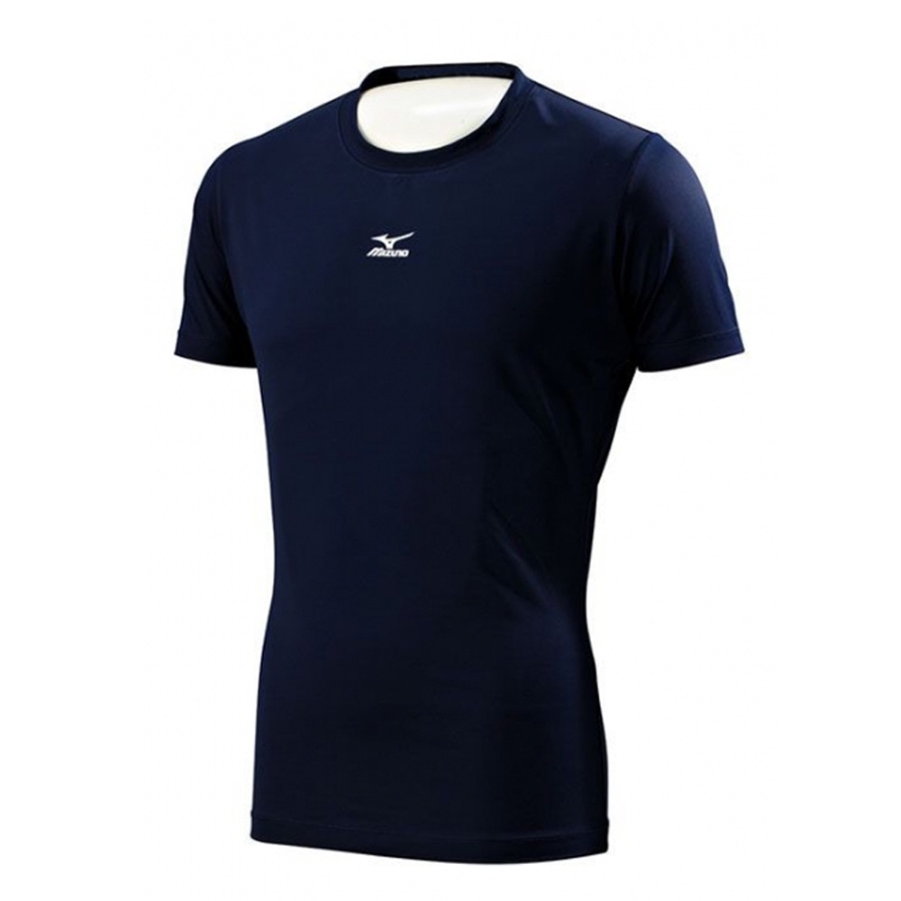 ☆現貨屋☆ Mizuno 短袖緊身衣 12TA7C0314 棒球壘球運動 深藍 L 3XL 4XL 打56折 零碼 | 蝦皮購物