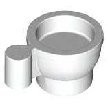 LEGO 樂高 白色 茶杯 Tea Cup 6235083 38014 | 蝦皮購物
