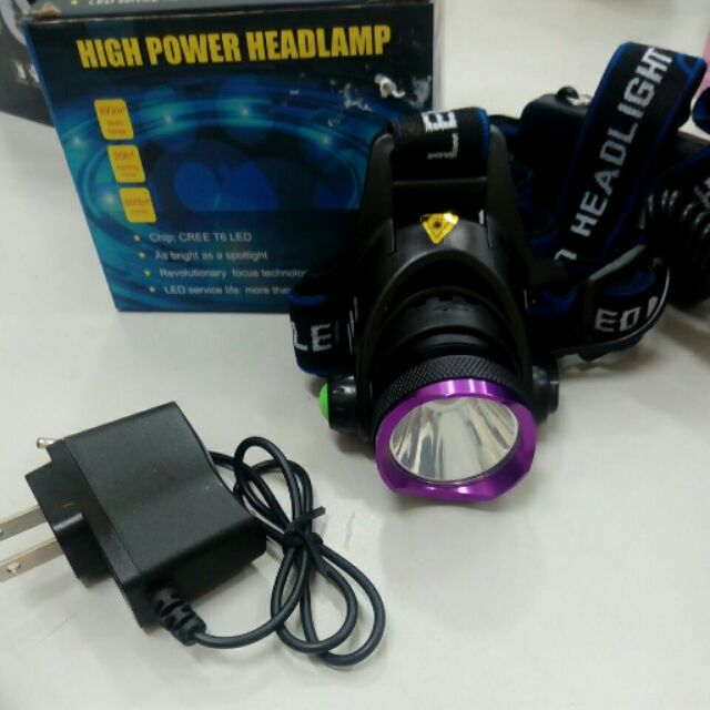 CREE T6 LED 10W 大光圈強亮 頭燈 五段式照射方向 | 蝦皮購物