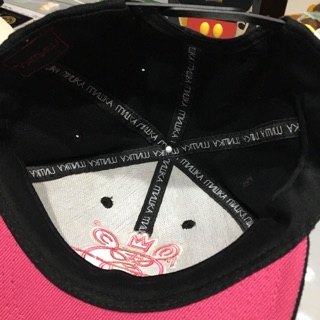[二手]MNWKA黑底粉logo棒球帽 | 蝦皮購物