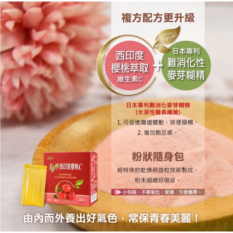 肯寶KB99 西印度 櫻桃C (20包/盒)2025.02 | 蝦皮購物