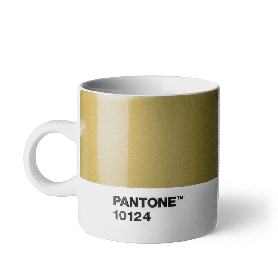 丹麥設計PANTONE咖啡杯/ 120ml/ 香檳金/ 色號10124 C eslite誠品 | 蝦皮購物